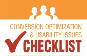Conversion Optimization Usability Checklist Infographic