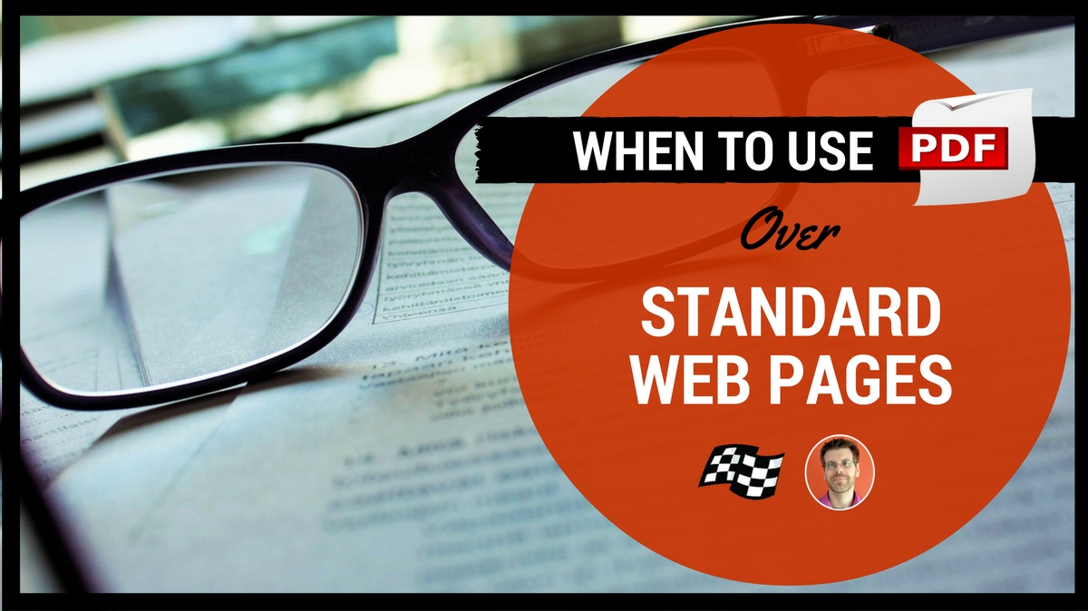 When to Put Web Content into a PDF | Stoney deGeyter