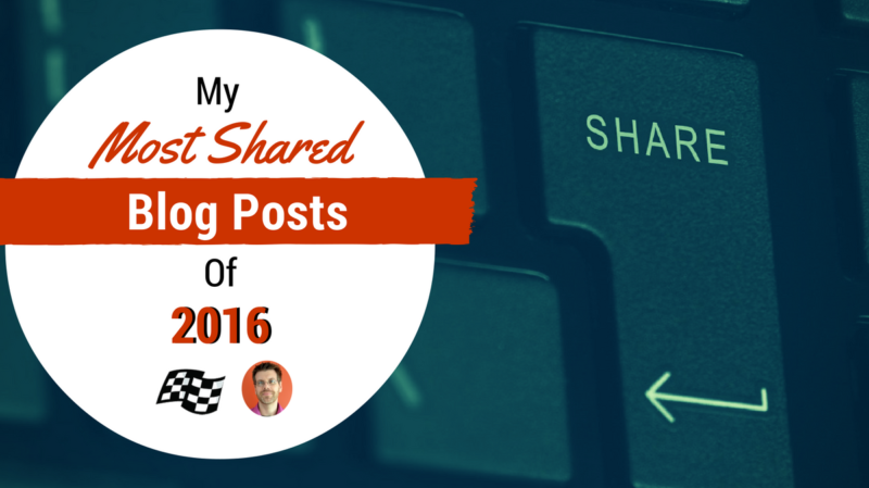 My Most Shared Blog Posts 2016 | Stoney deGeyter